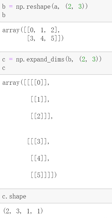 NumPy学习4之数组重塑_ndarray.reshape-CSDN博客
