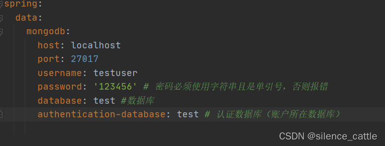 Spring Boot环境，MongoDB连接认证报错_exception authenticating mongocredential{mechanism-CSDN博客