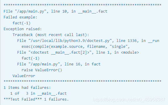 Exception raised: Traceback (most recent call last):_raised an ...