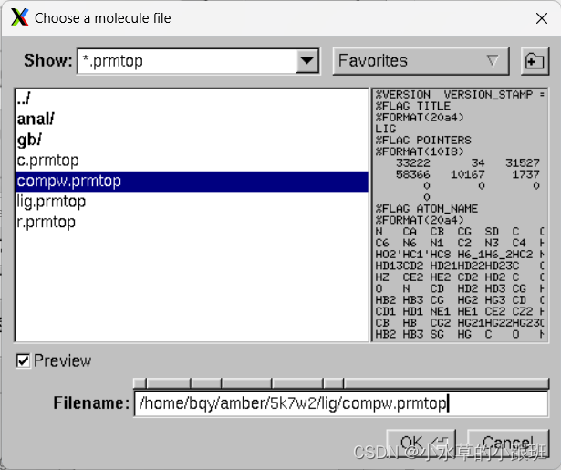 amber+vmd+cpptraj动力学分析及作图_amber中的mdcrd文件怎么导入vmd-CSDN博客