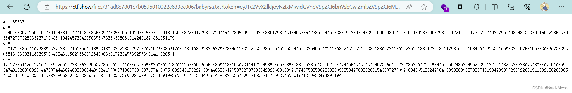基于轩禹秒杀ctfshow-RSA_轩禹ctf rsa工具-CSDN博客