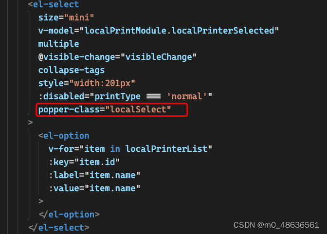 使用v-loading实现el-select加载效果-CSDN博客