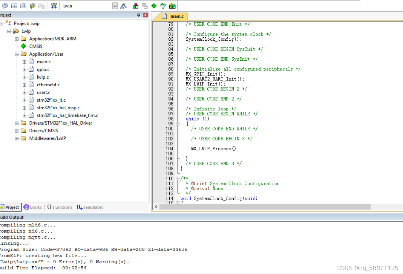 STM32CubeMX+ETH+DP83848+Lwip 成功ping通（基于stm32F107开发板）_基于stm32ip电话开发板-CSDN博客