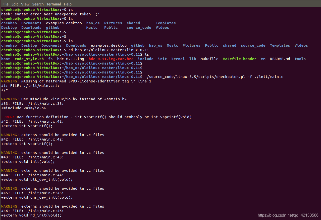Linux内核开源代码风格批量修改_checkpatch.pl使用-CSDN博客
