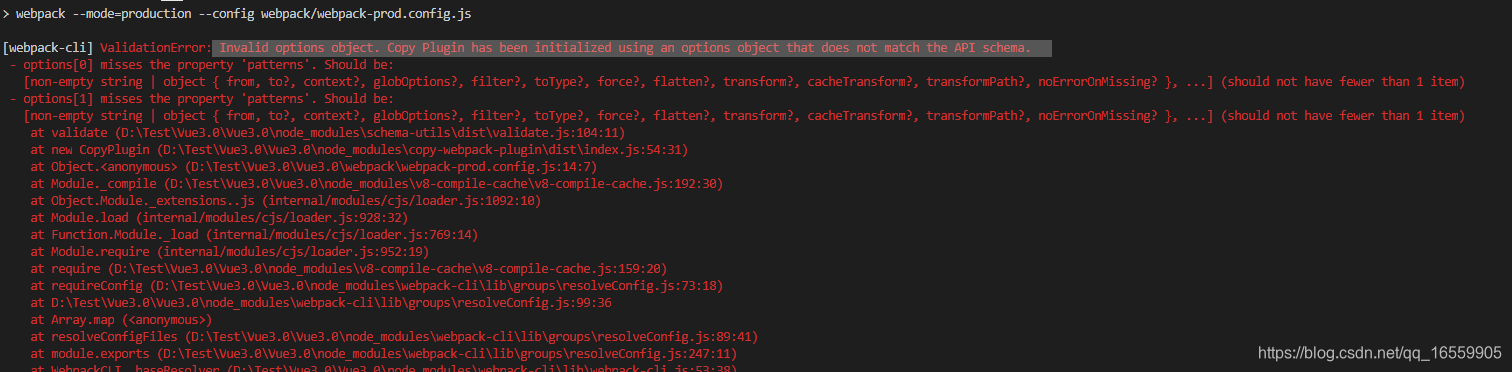 webpack5.x 遇到的问题_compiling ruleset failed: exclamation mark separat-CSDN博客