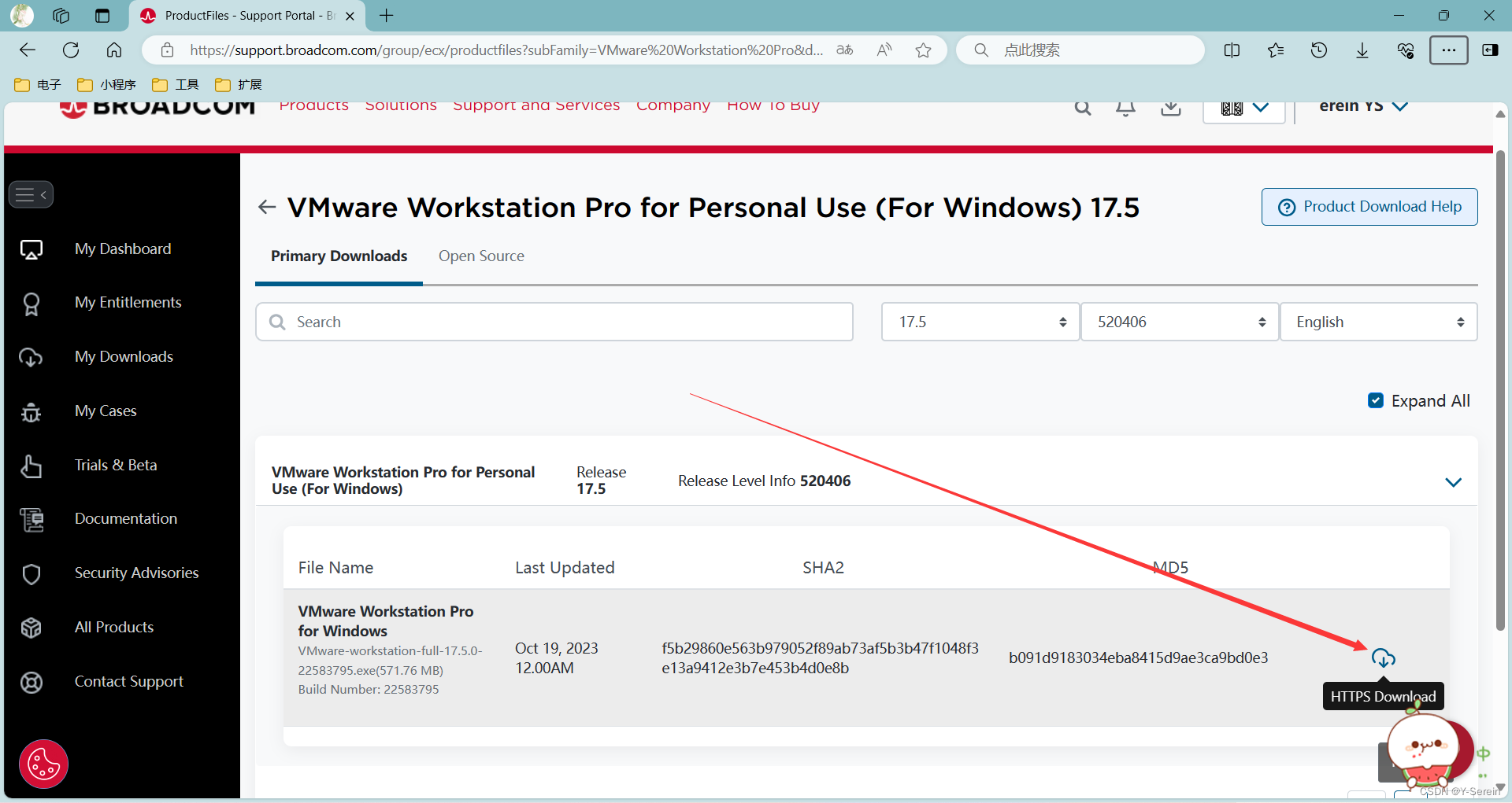 【2024-05-15】【Ubuntu笔记】BROADCOM下载VMware与Ubuntu环境搭建-CSDN博客