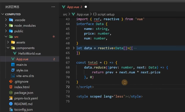 前端学习笔记202310学习笔记第一百零七天-vue3-conputed计算属性4-CSDN博客