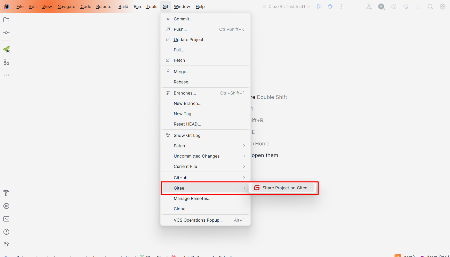 【Git】Gui图形化管理、SSH协议私库集成IDEA使用_idea git ssh-CSDN博客