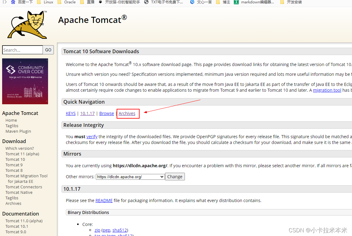 Centos7 Tomcat10 保姆级超详细安装_centos7安装tomcat10-CSDN博客