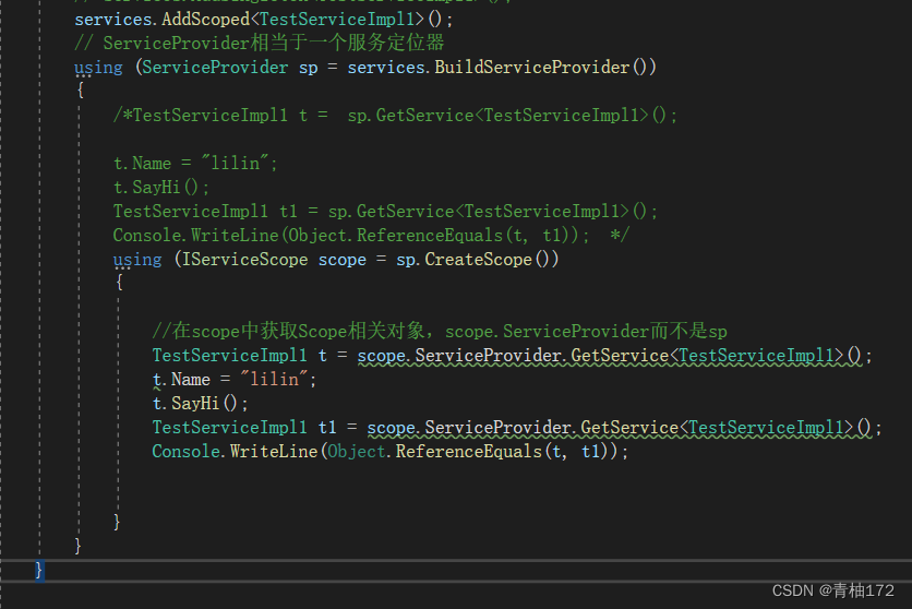 依赖注入简称DI和配置系统_package: 'microsoft.extensions.dependencyinjection-CSDN博客