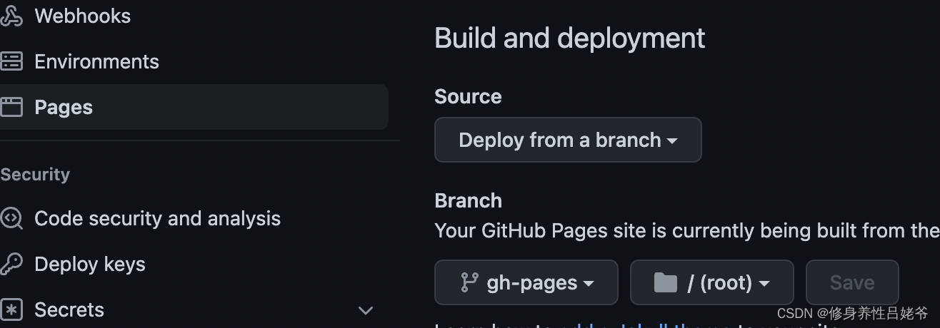 【React】打包部署到Gitpage流程，及空白页面问题_部署到giteepages空白-CSDN博客