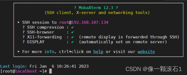 使用MobaXterm_Personal 的 SSH 连接CentOS7报错，Network error: Connection timed out_mobaxterm的ssh连接不上-CSDN博客