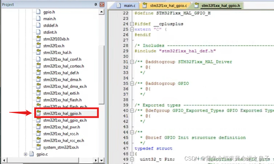 STM32CubeMX配置：LED灯闪烁《学习笔记》_stm32cubemx配置pwm使led灯闪烁-CSDN博客