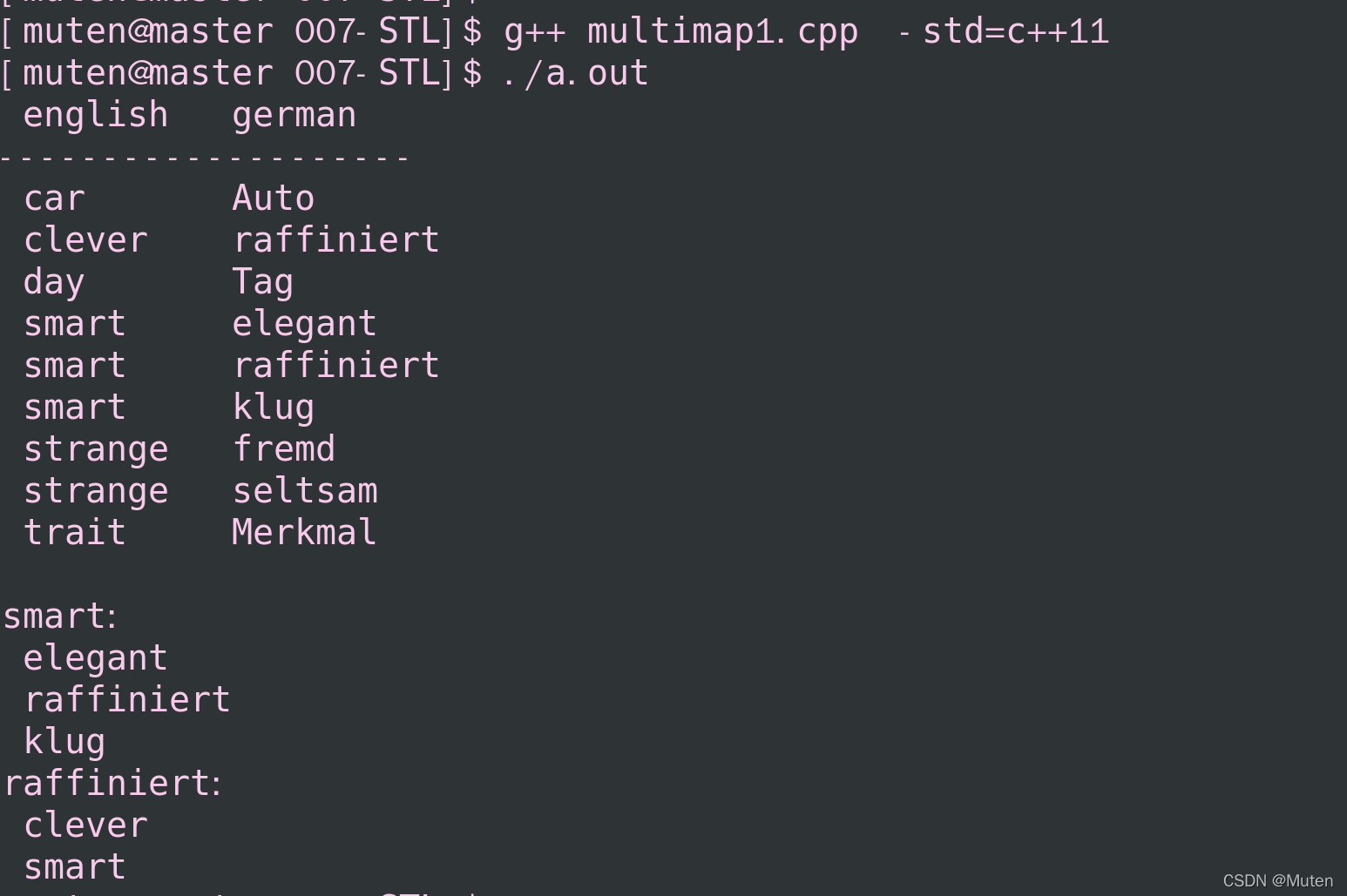 【C++标准库】7-STL容器-Map与Multimap-关联数组-异常处理-运用实例_std::multimap insert异常退出-CSDN博客