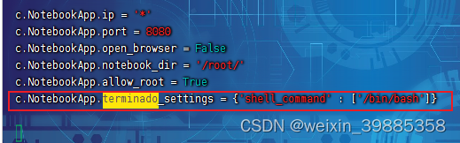 Jupyter Lab 内置 terminal 从sh切换成bash_docker jupyter lab启动 bash-CSDN博客
