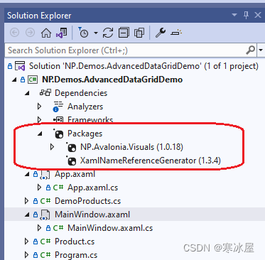 Avalonia DataGrid——来自NP.Avalonia.Visuals包的高级功能-CSDN博客