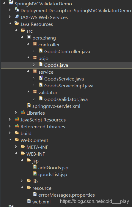 SpringMVC--验证器应用实例（超详细）_实现 org.springframework.validation.validator 接口来创建一-CSDN博客