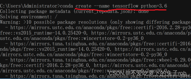 Anaconda TensorFlow安装步骤详细教程_anaconda安装tensorflow-CSDN博客