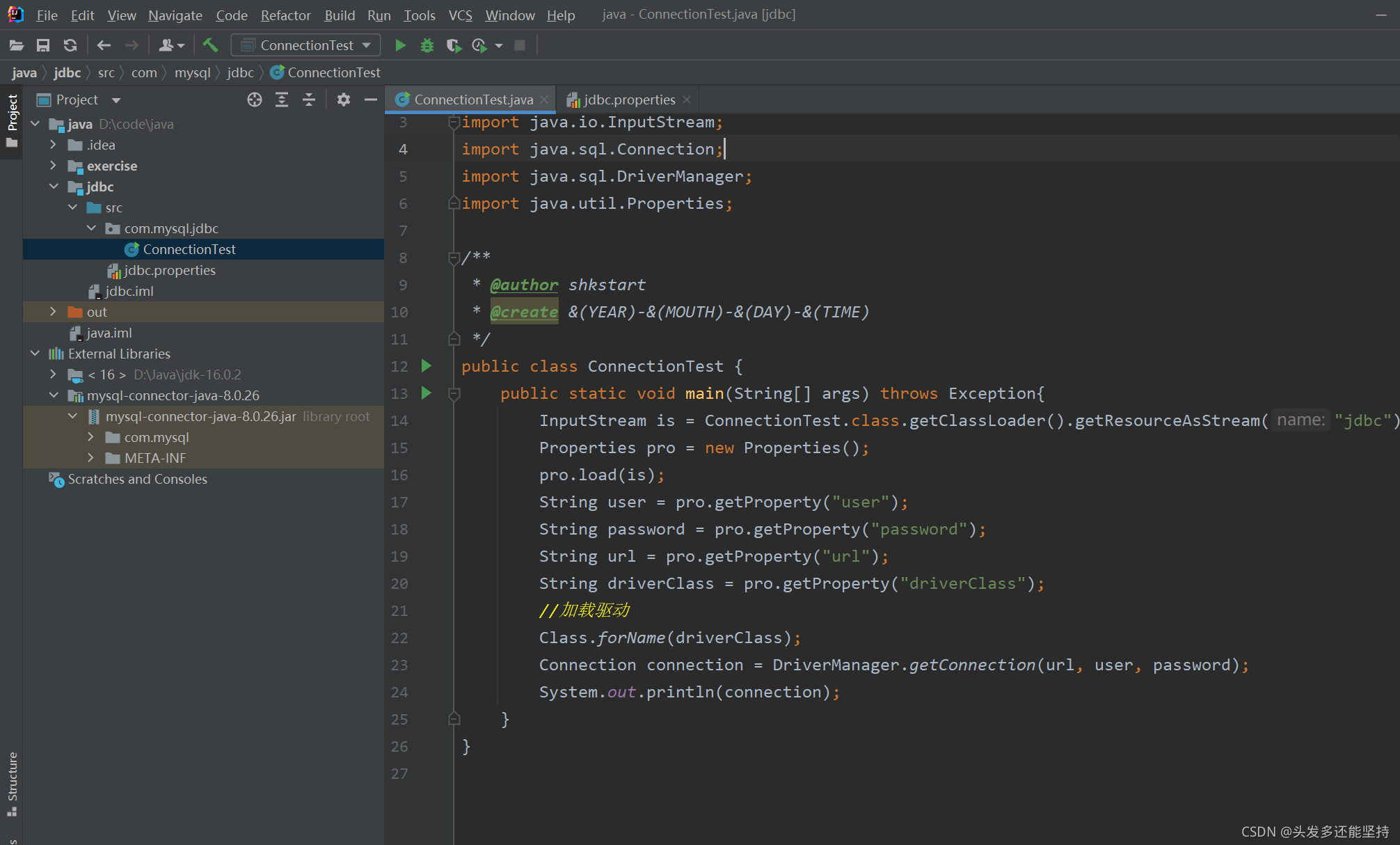 jdbc连接数据报了inStream parameter is null错误_jdbc instream parameter is null-CSDN博客
