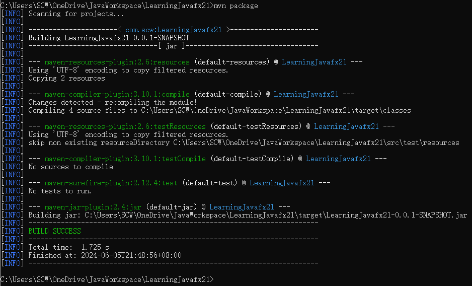 JavaFX笔记-Eclipse和Maven创建及打包JavaFX 21项目_javafx maven-CSDN博客
