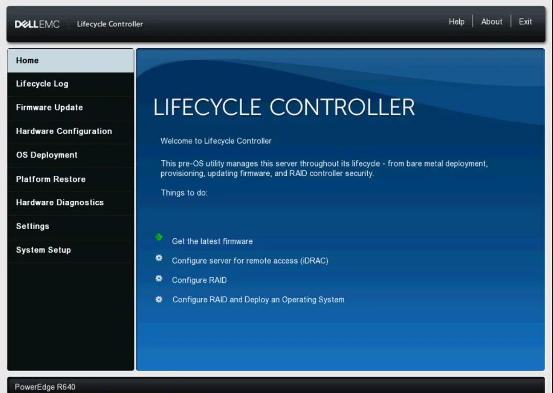 戴尔服务器F10 LifeCycle下升级固件_entering lifecycle controller-CSDN博客