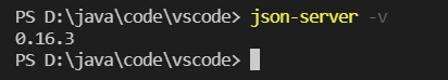 json-server安装教程以及初步运用_viscode安装json-CSDN博客