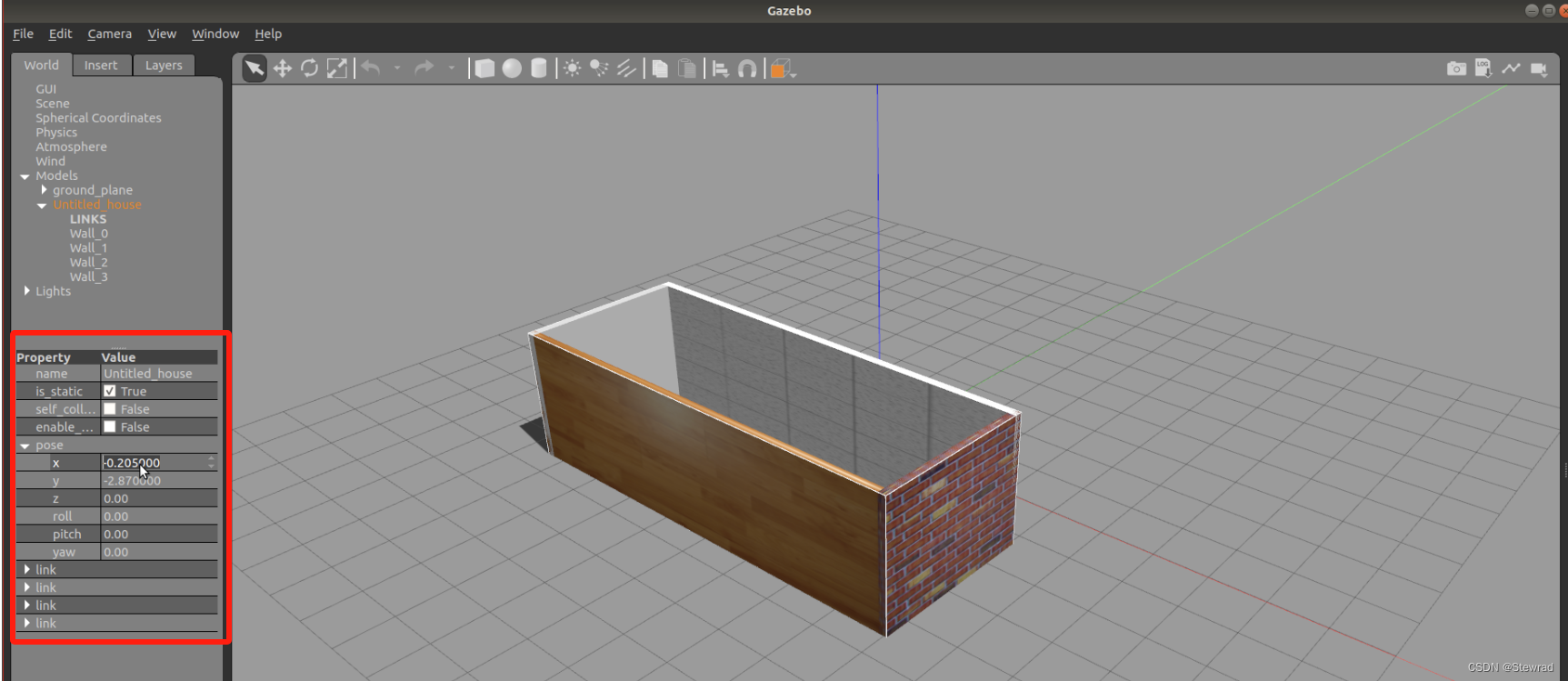 gazebo-场景搭建及在rviz中显示_rviz中使用gazebo-CSDN博客