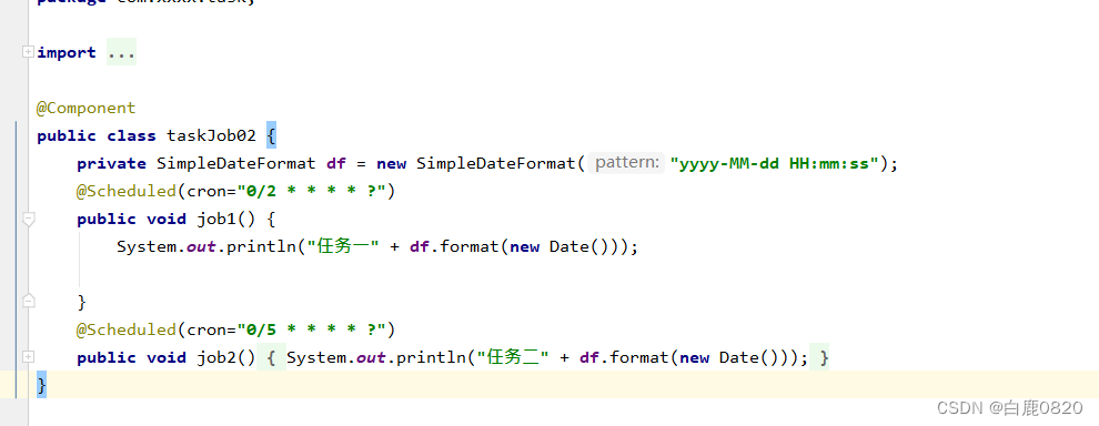 spring的应用 xml配置实现定时任务_spring job.xml配置定时任务启动和关闭-CSDN博客