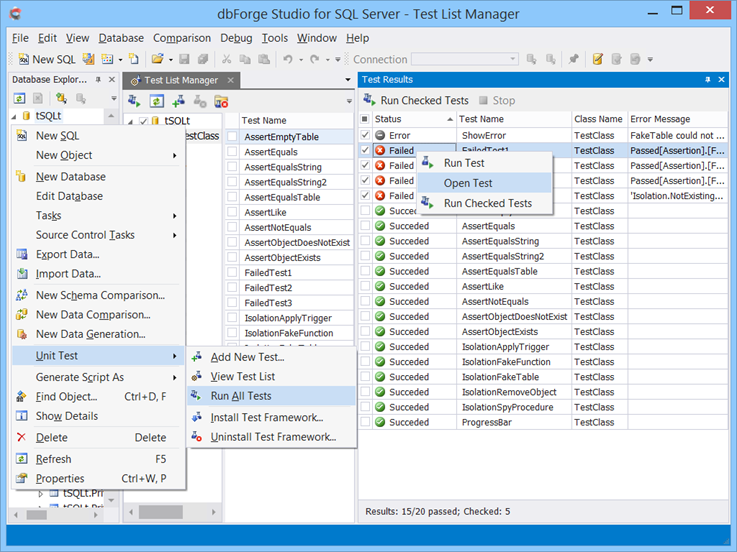 dbForge Studio for SQL Server –来自Devart的Ultimate SQL Server Manager工具-CSDN博客