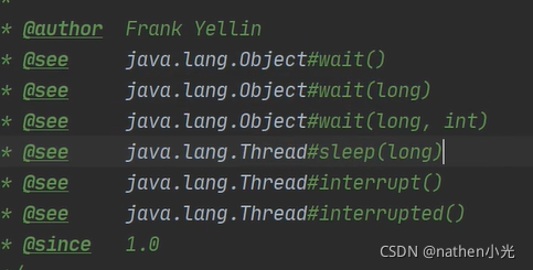 JAVA interrupt_interrupt life-CSDN博客