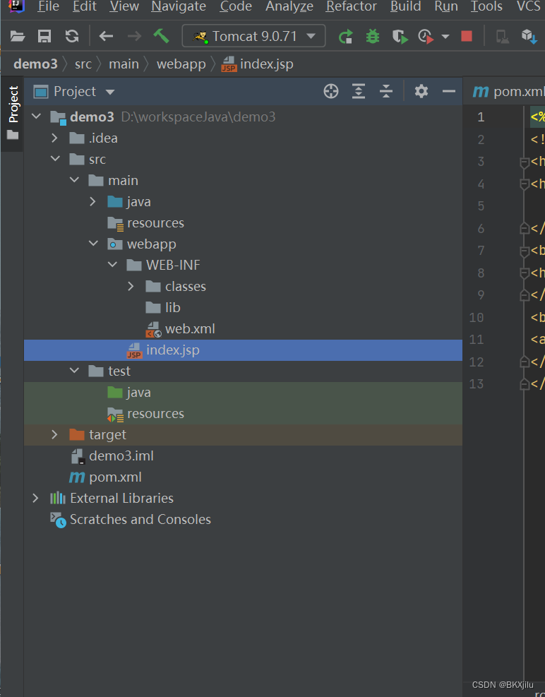 IDEA2020.3.4.x64新建javaweb项目（配置tomact运行环境）_intellij idea 2020.3.4 x64-CSDN博客