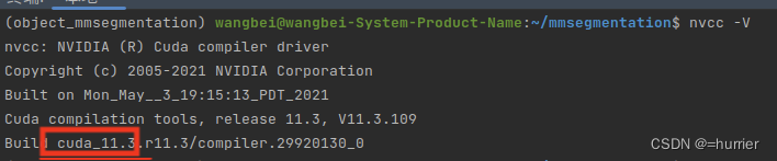 在ubuntu 20.04中安装mmSegmentation_ubuntu安装mmsegmentation-CSDN博客