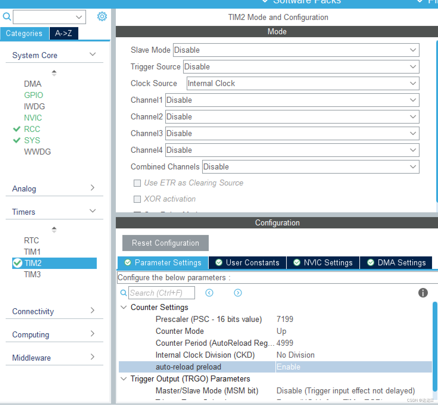 STM32定时器&&中断_stm32 capture compare event-CSDN博客