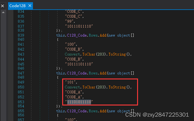 带你人工识别C#开源库BarcodeLib生成的一维码Code128-CSDN博客