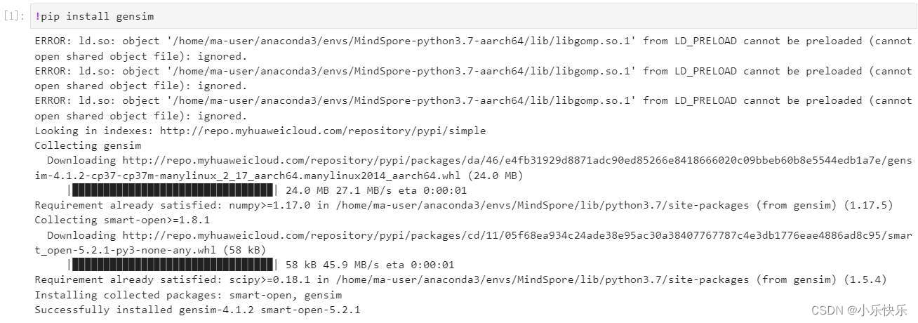 【Mindspore产品】代码调试出现‘from LD_PRELOAD cannot be preloaded’-CSDN博客