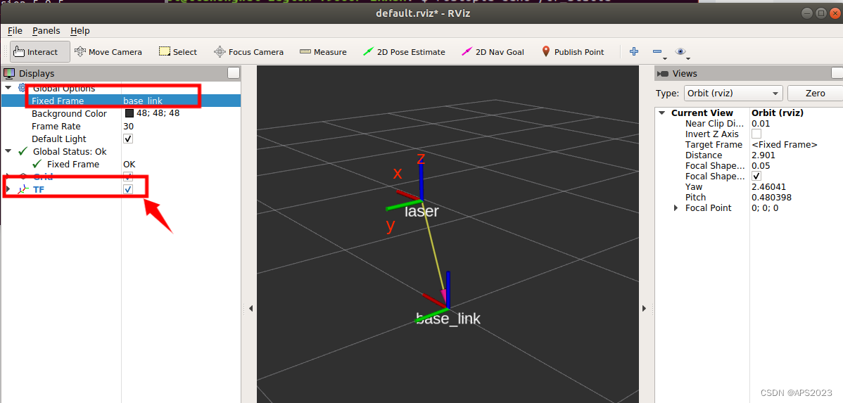 7.ROS的TF坐标变换（一）：TF简介及静态坐标变换代码讲解_ros tf变换-CSDN博客