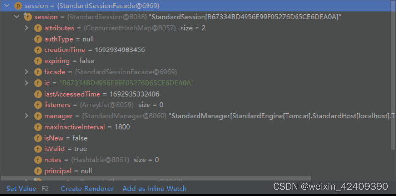 ERROR o.a.c.c.C.[.[.[.[dispatcherServlet] - Servlet.service() --调试发现HttpSession session无法读取数据 ...