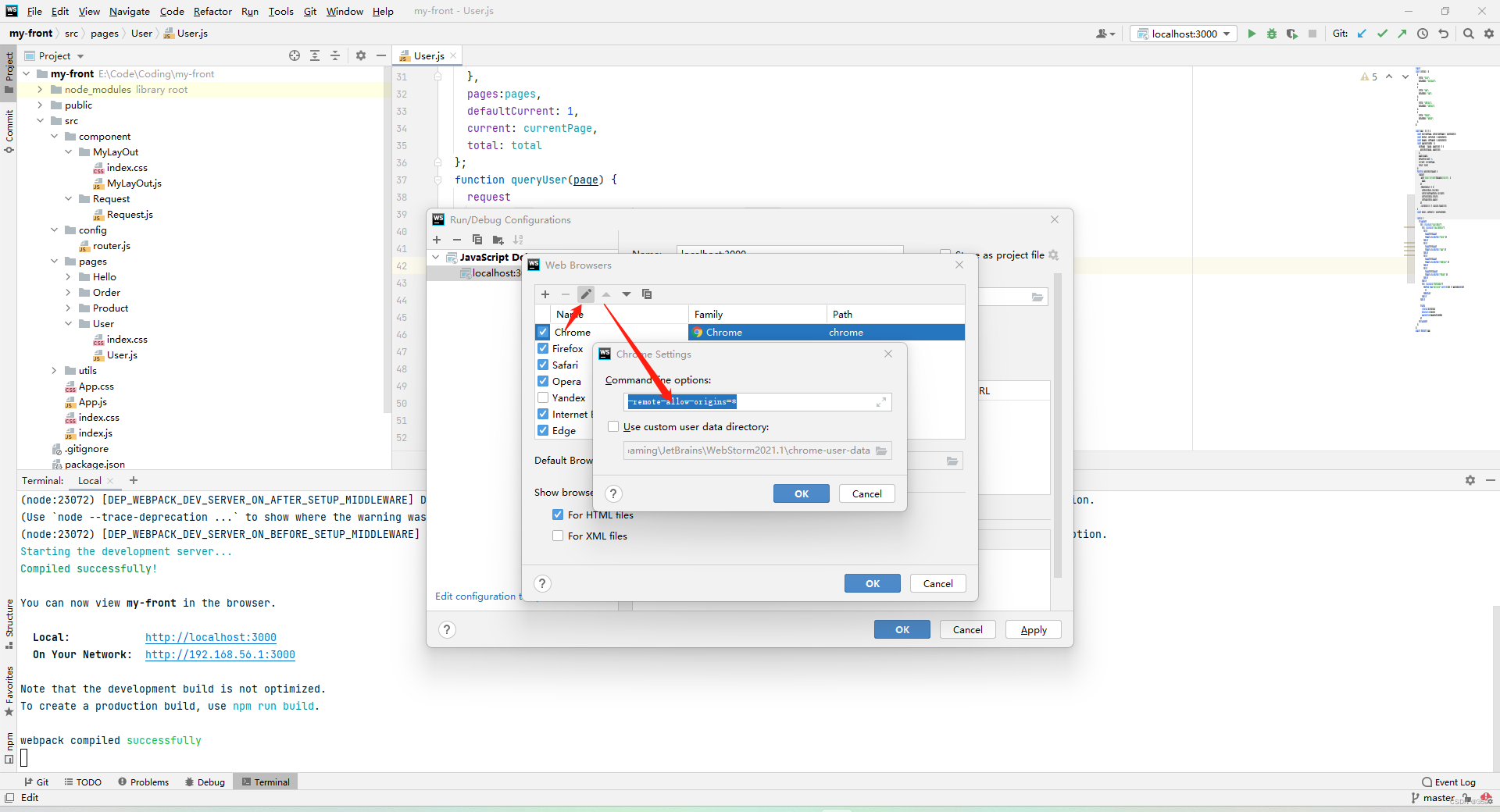 WebStrom 前端项目Debug_webstorm debug-CSDN博客