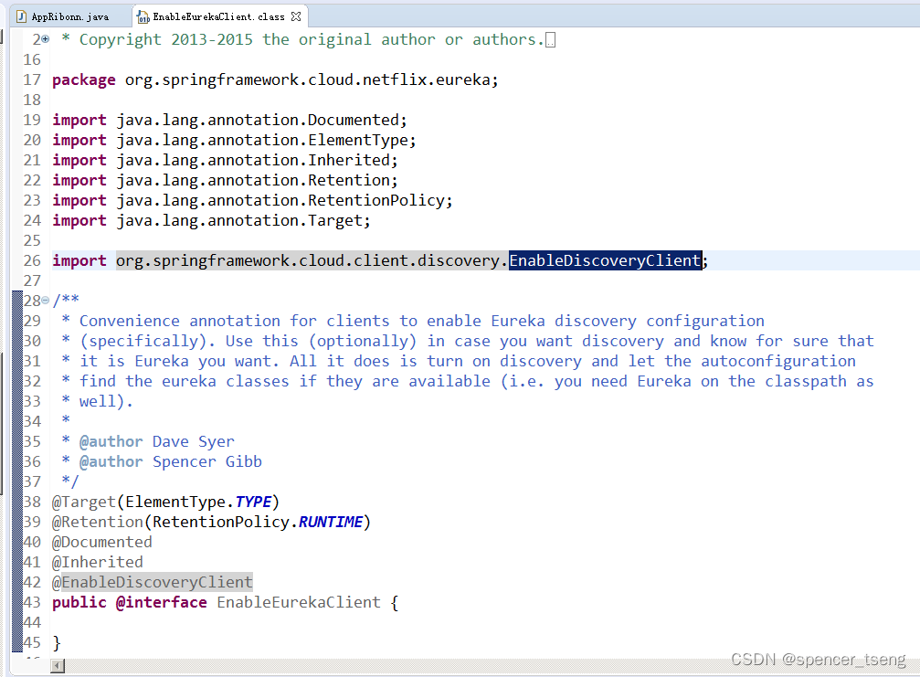 @EnableDiscoveryClient @EnableEurekaClient-CSDN博客