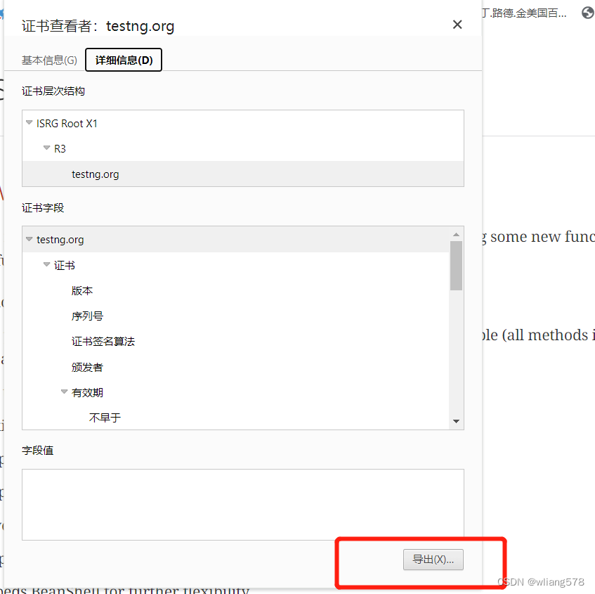 org.testng.TestNGException: sun.security.provider.certpath ...