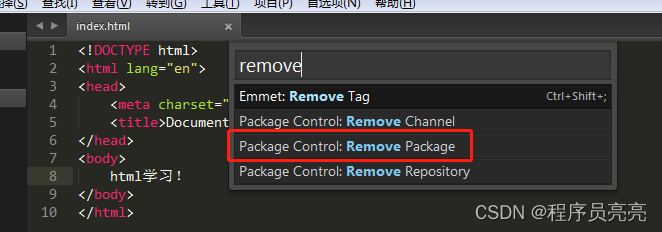 Sublime Text 安装与PackageControl插件重装指南-CSDN博客