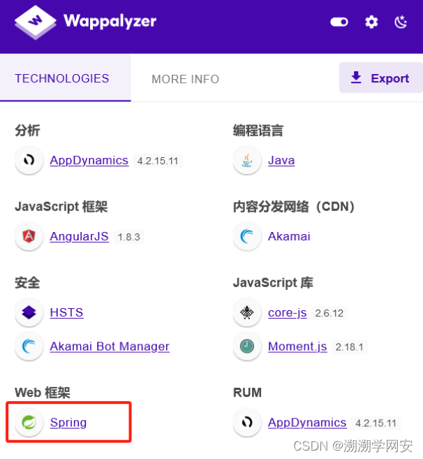 如何识别各类框架/组件/中间件/CMS？_识别中间件-CSDN博客