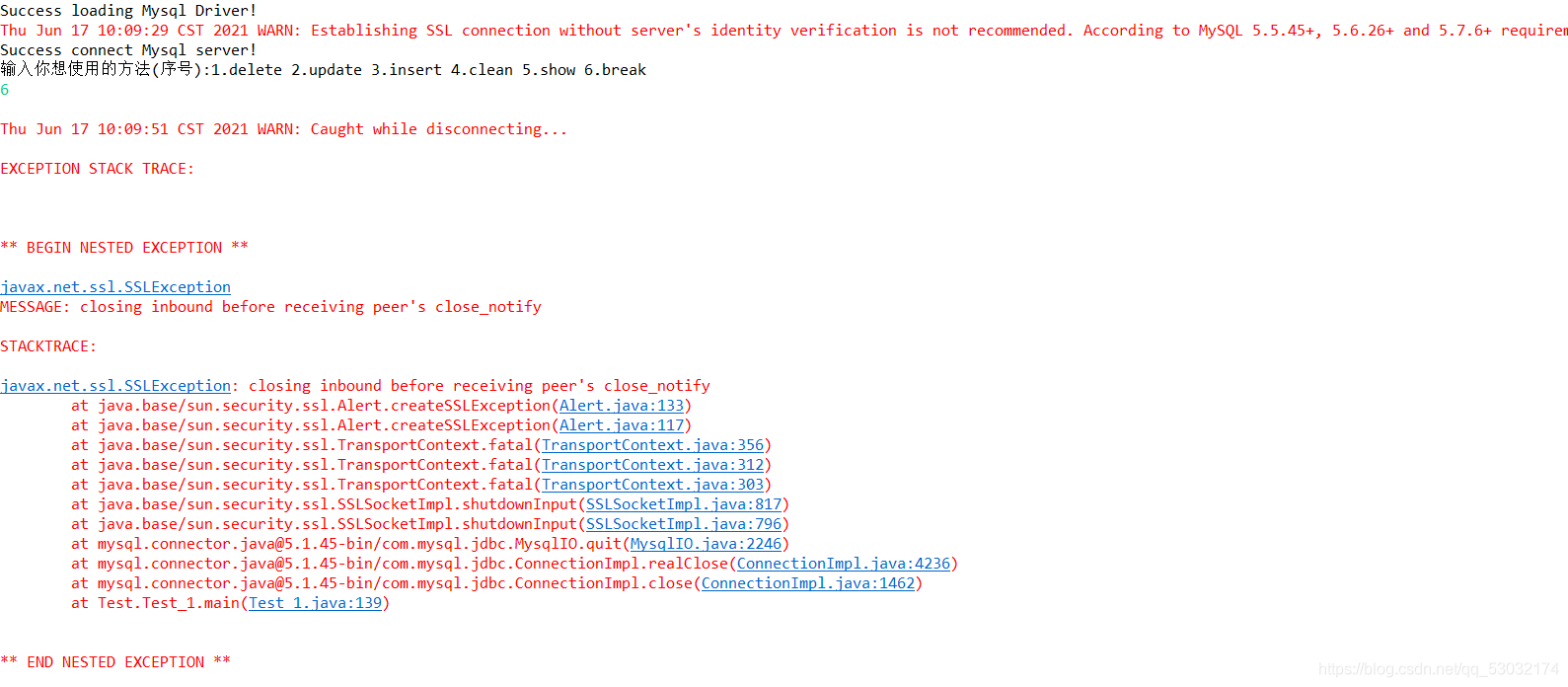 javax.net.ssl.SSLException: closing inbound before receiving peer‘s close_notify at java.base-CSDN博客
