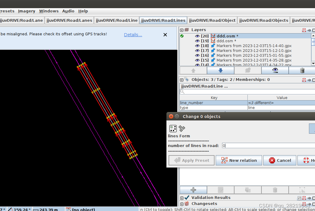 JOSM -- 使用及画图-CSDN博客