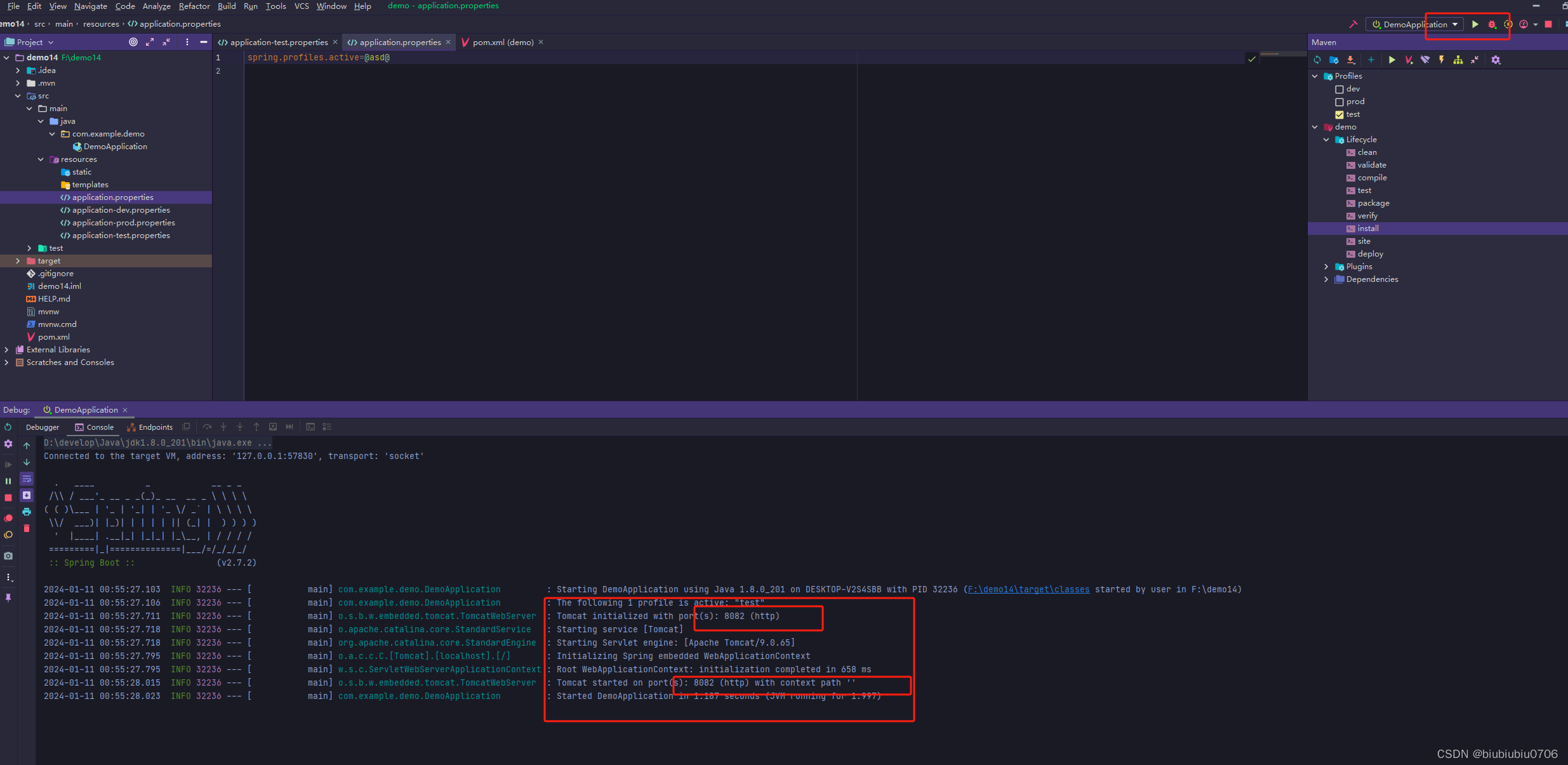 SpringBoot多环境配置Maven Profile组_springboot启动指定maven profile-CSDN博客