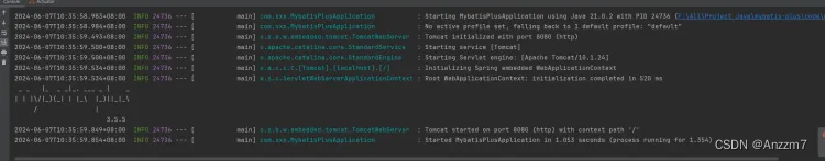 SpringBoot3整合Mybatis-Plus3.5.5出现的问题_mybatis-plus 3.5.5-CSDN博客