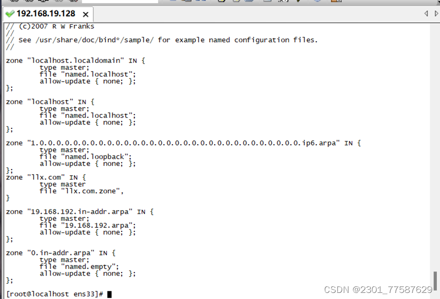Linux：Centos7 dns服务设置_centos 修改dns-CSDN博客
