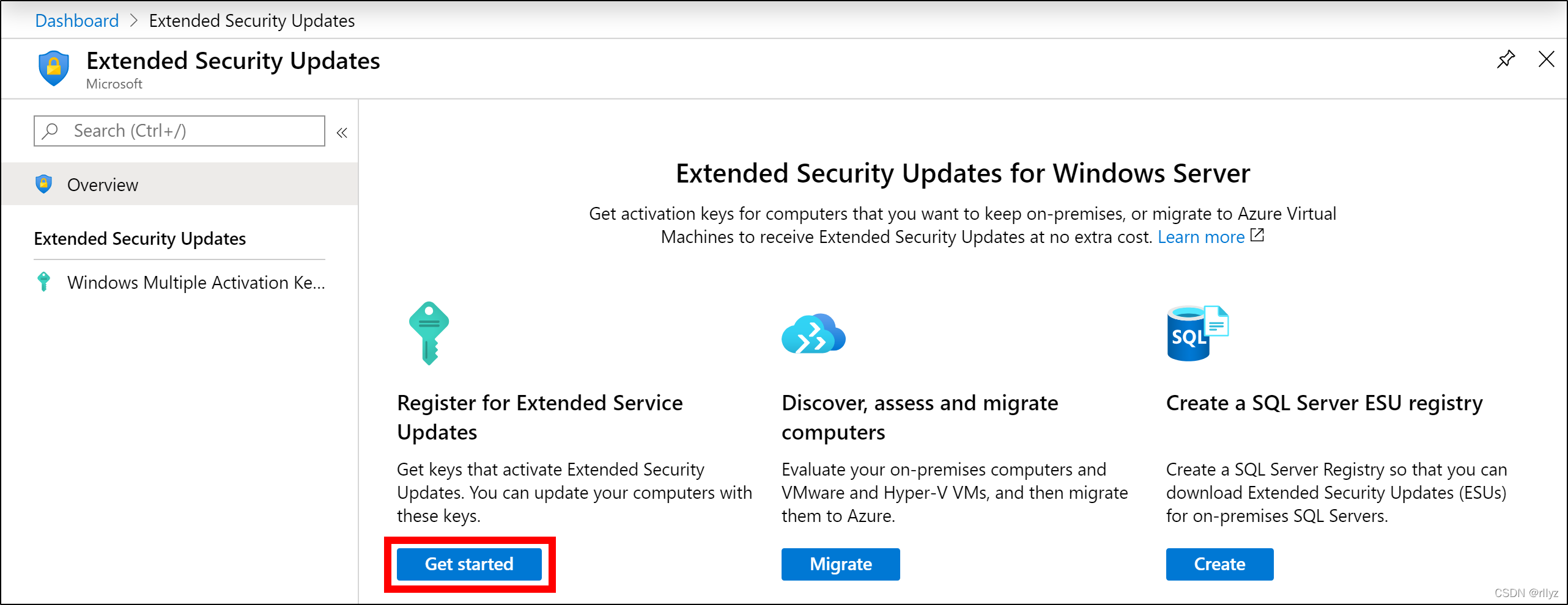 关于：Windows 产品的 Extended Security Update (ESU)-CSDN博客