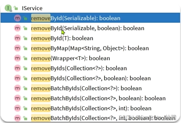 MybatisPlus-Service接口_removebatchbyids-CSDN博客