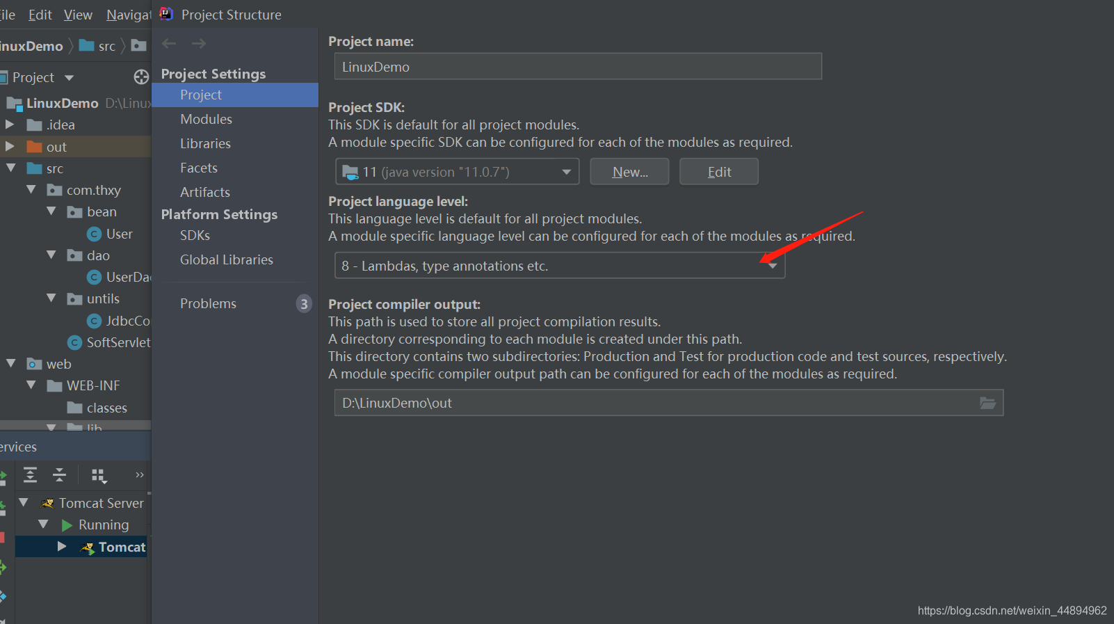 this version of the Java Runtime only recognizes class file versions up ...